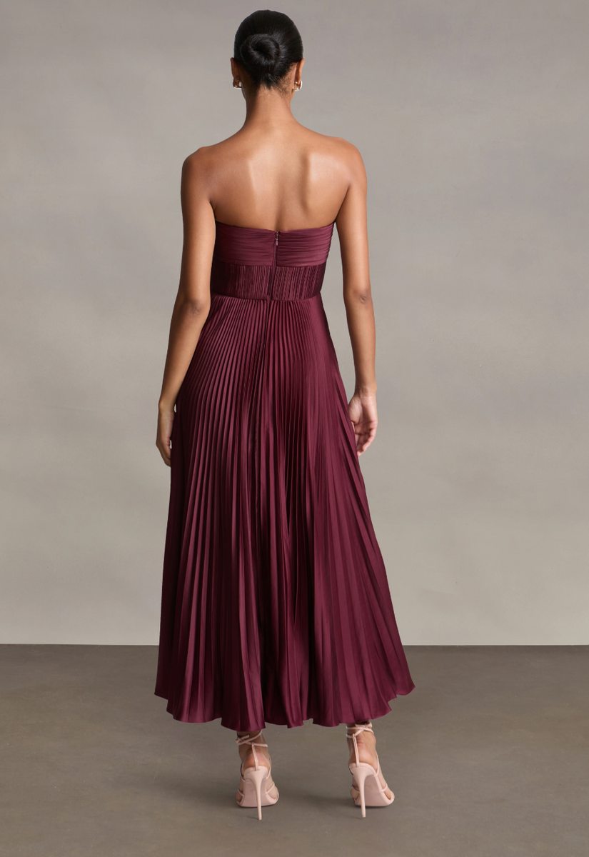 Belle Dress in Pinot Noir – nk boutique baton rouge